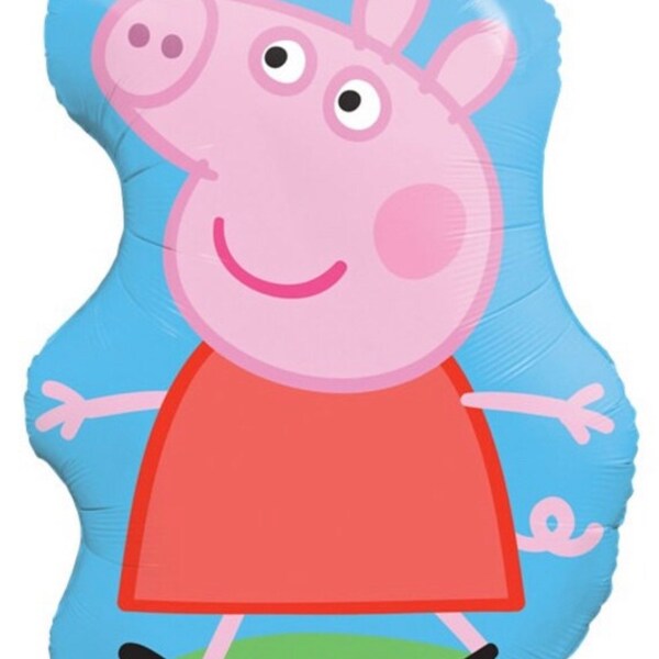 Peppa Pig Balloon - Etsy