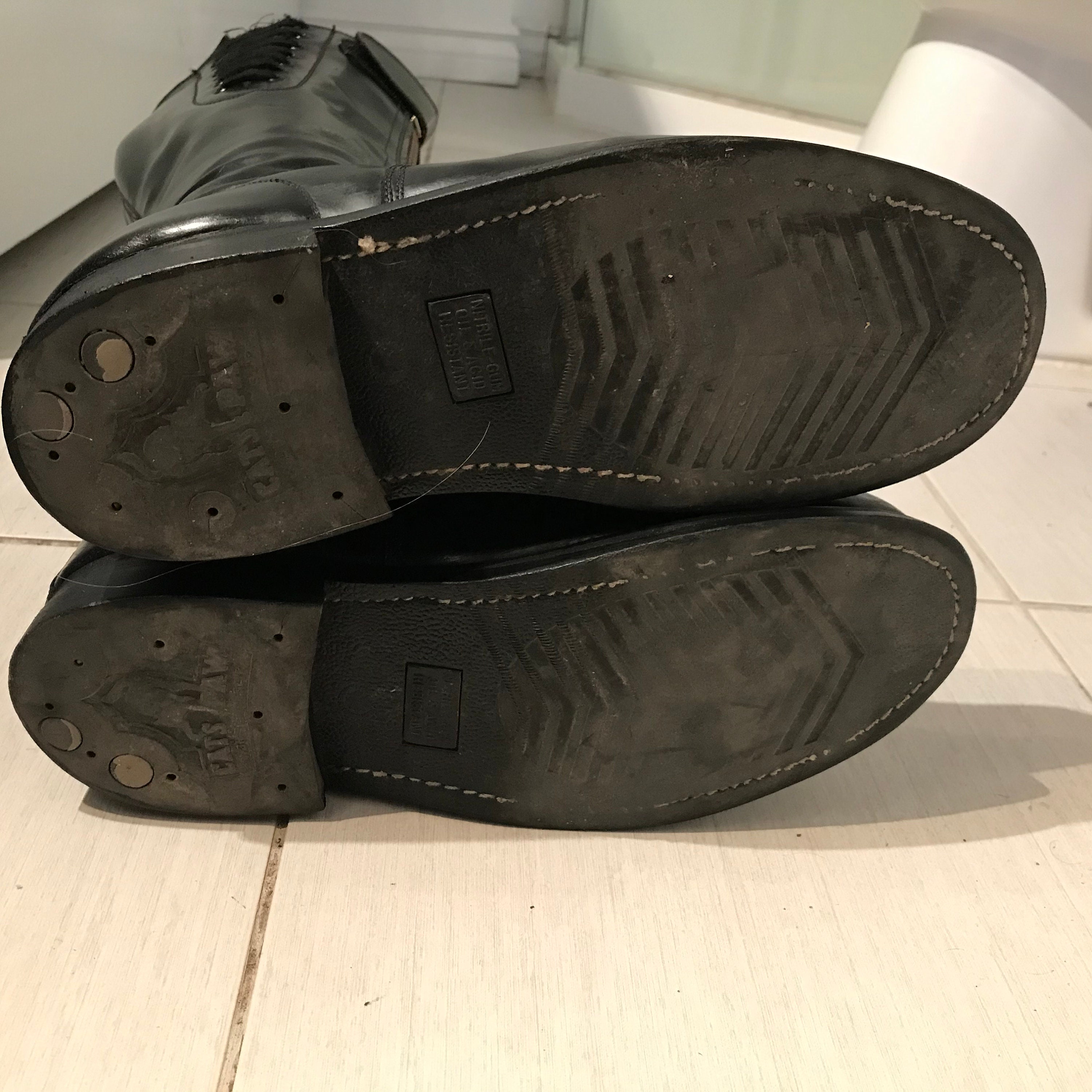 Vtg '70s Canadian Police Biker Motorcycle Zip Rocker - Etsy