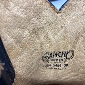 Vtg 1980s SANCHO Spain Red/black Rockabilly Harness Western Cowboy ...