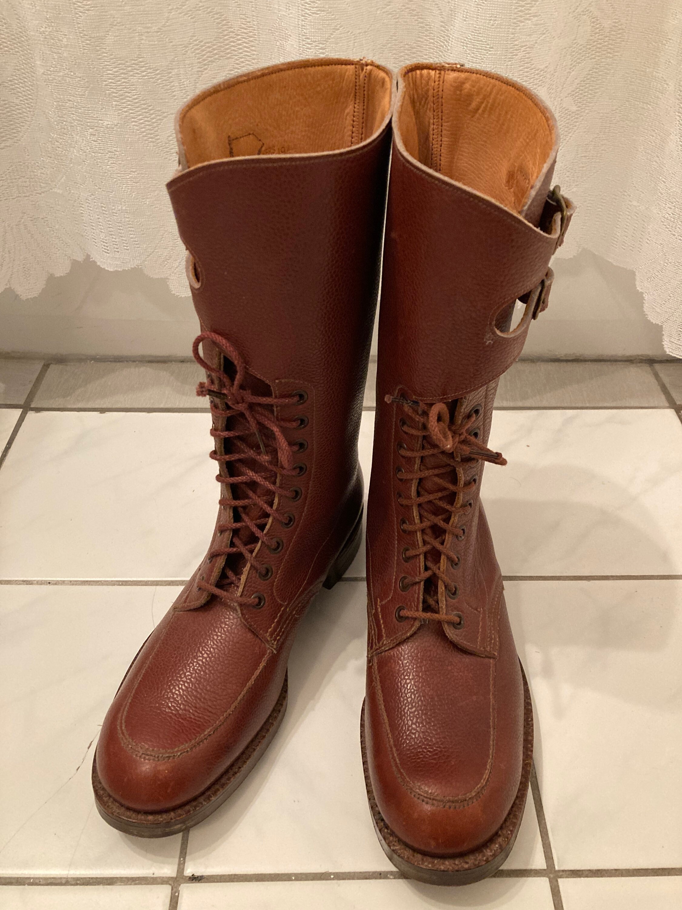 Vtg 1944 Military Army WWII Red Wing Style Moccasin Rockabilly Hipster ...