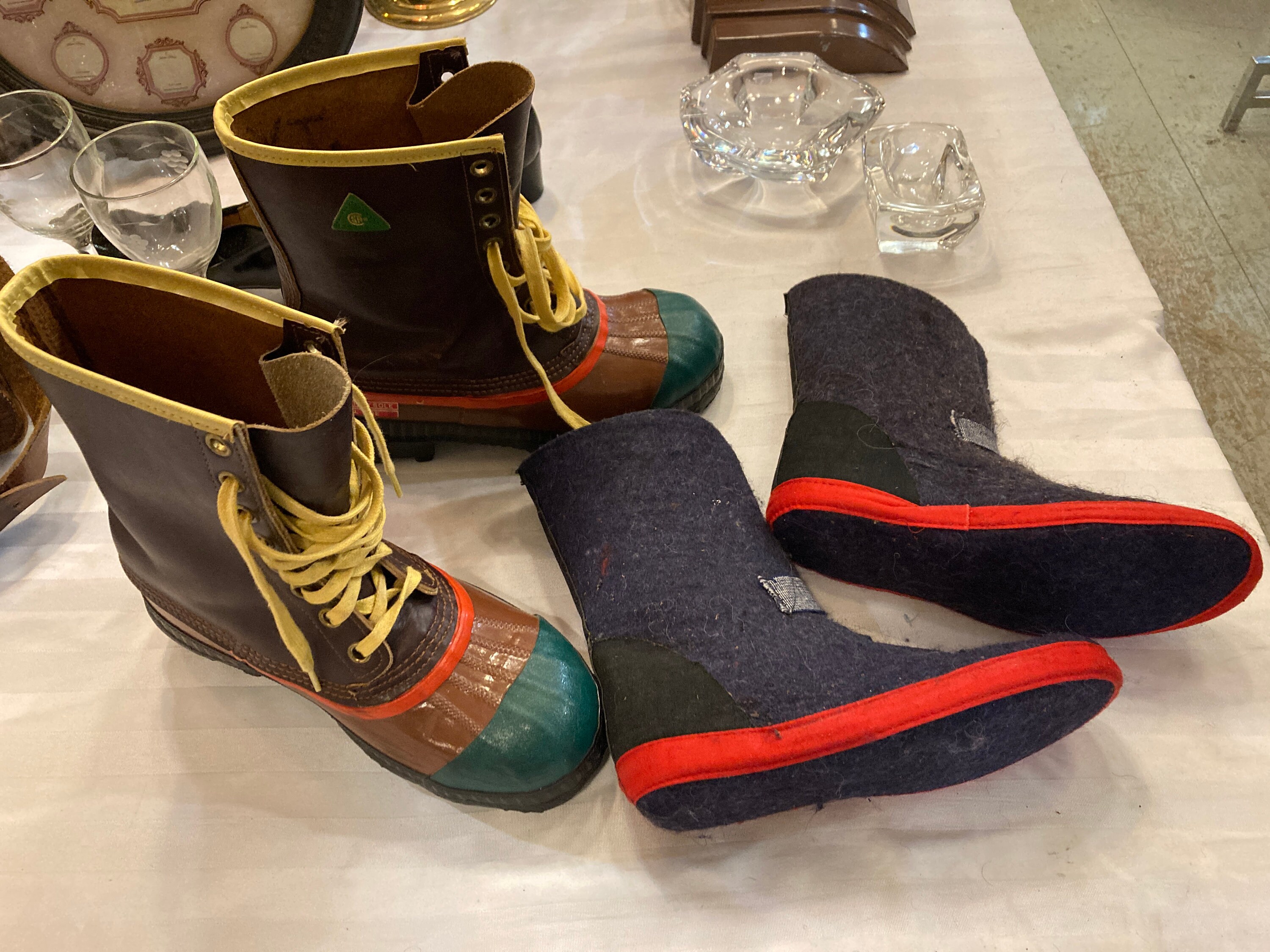 Vtg 1980s KAUFMAN SOREL CANADA Winter Rubber Wool Felt Mens - Etsy