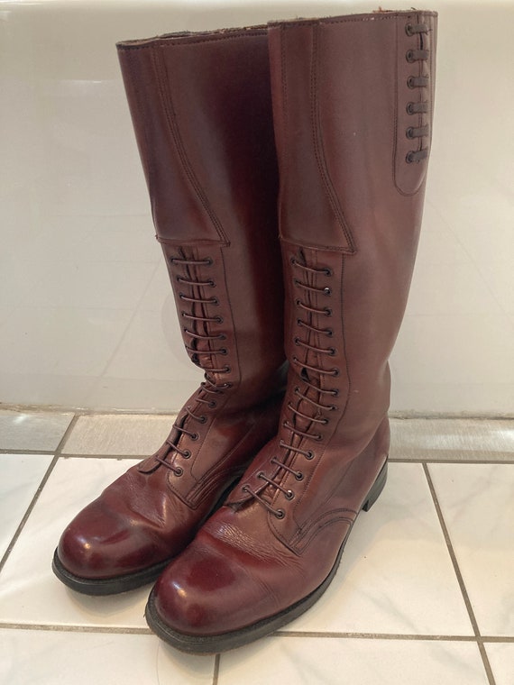 Vtg Police Army Riding Military Soldier Equestrian Leather - Etsy