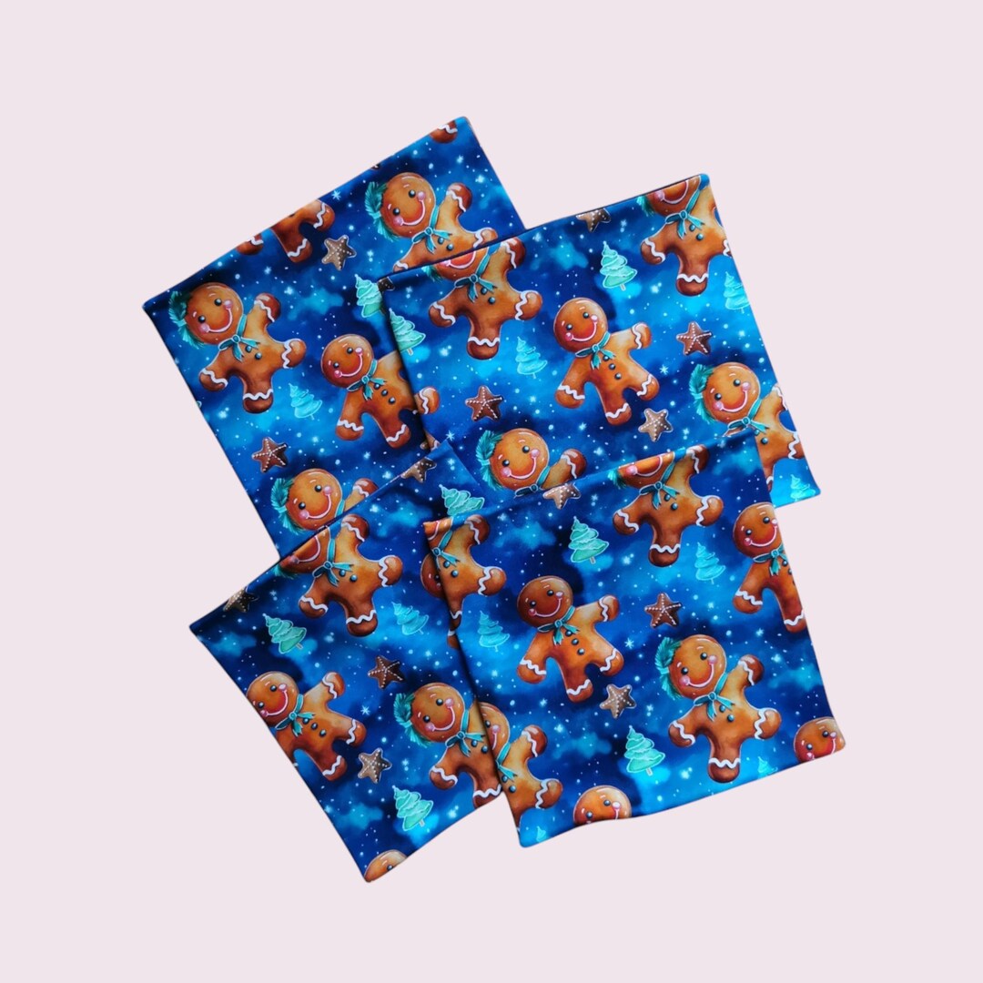 Handmade Kids Snood, Gingerbread Man Snood, Neck Warmer - Etsy
