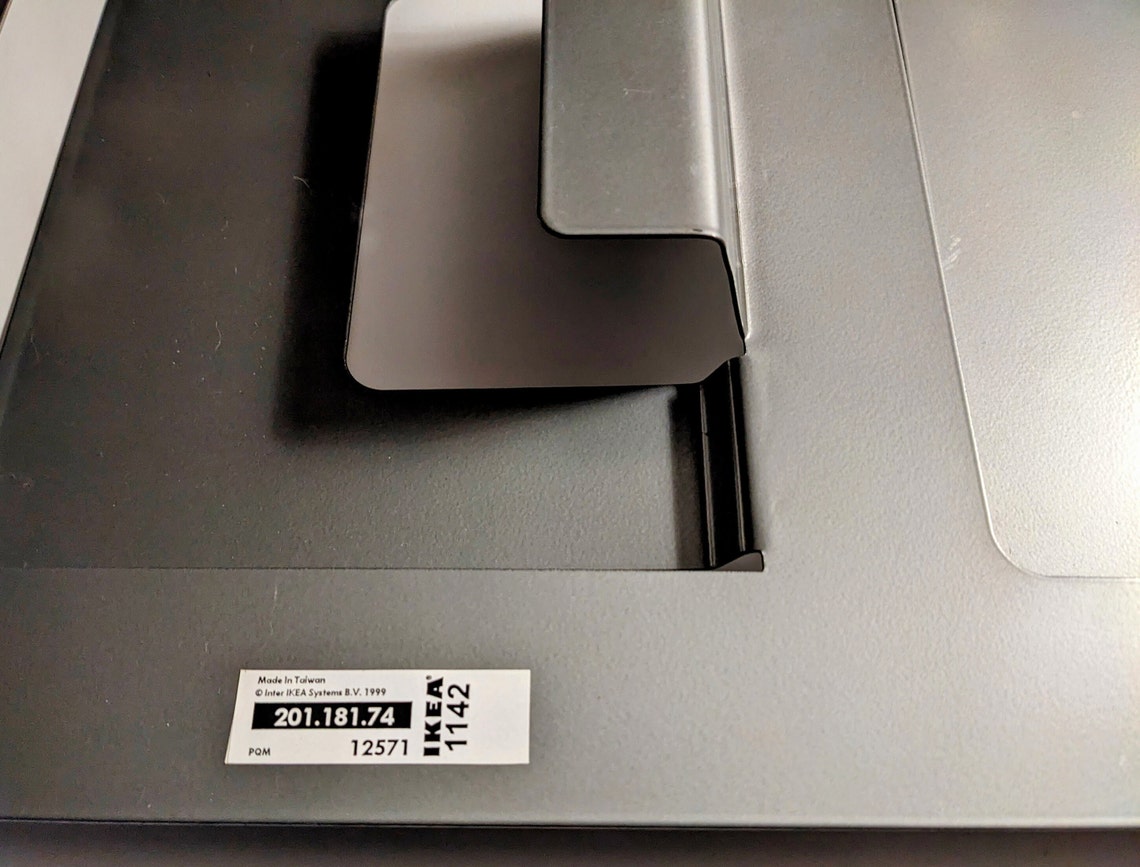 Vintage IKEA Metallic Silver Wall Mounted Magazine / Newspaper Rack - Etsy