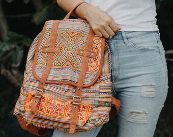 Ethnic backpack | Etsy