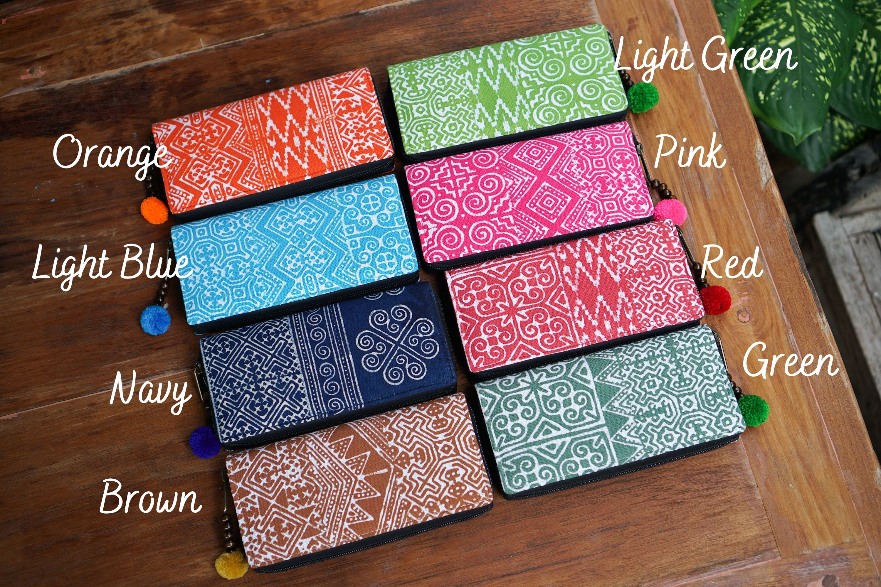 One of a Kind Batik Wallet/purse for Women, Ethnic Wallet From Thailand ...