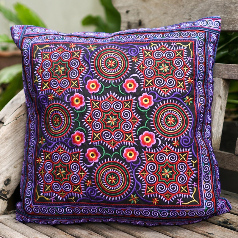 Hippie Pillow - Etsy