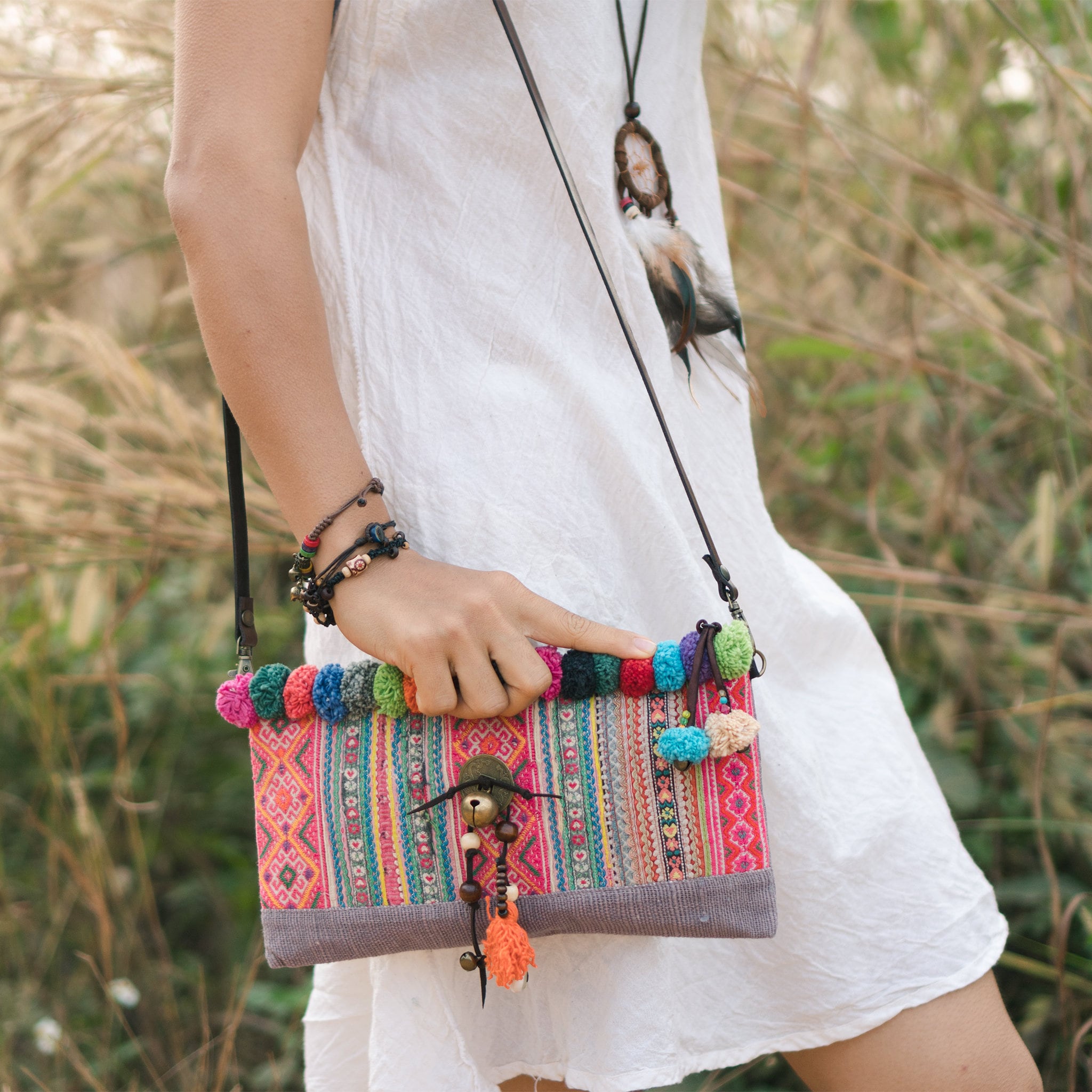 Handcrafted Purse for Women With Vintage Hmong Embroidered - Etsy