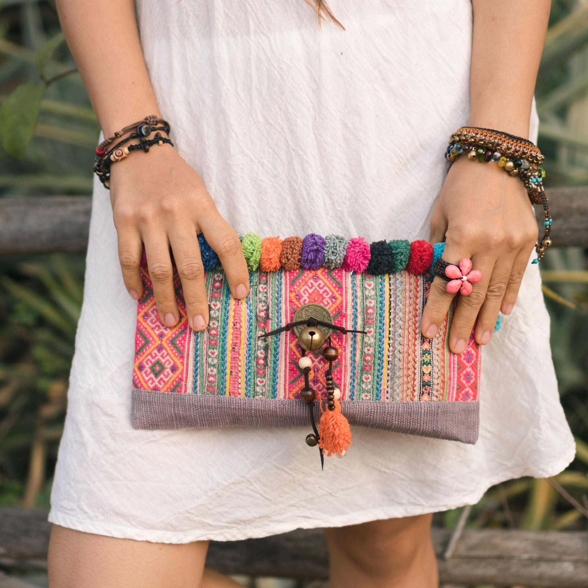 Handcrafted Purse for Women With Vintage Hmong Embroidered - Etsy