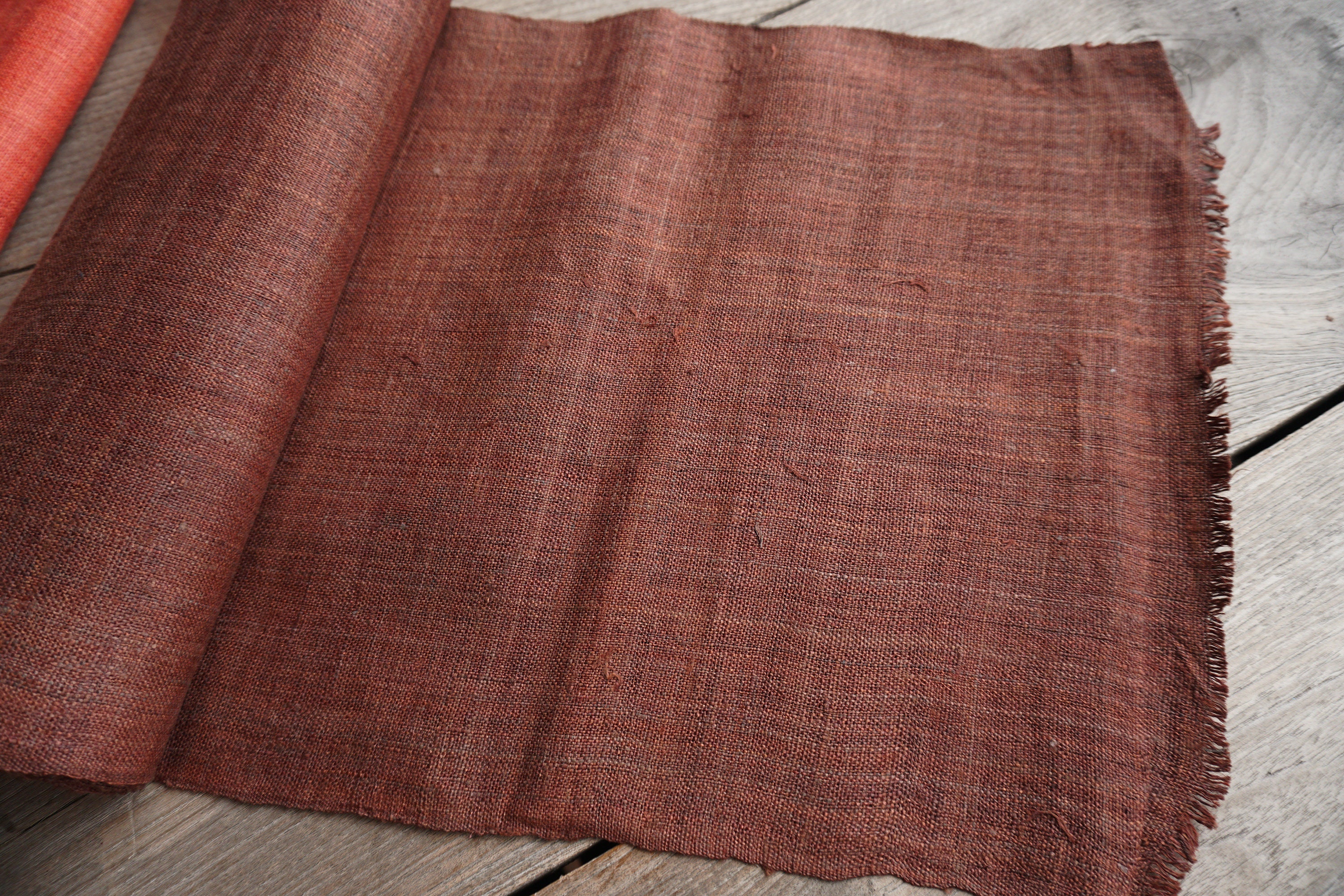 Handwoven Hmong Hemp Fabric, Traditional Thai Textile, 14.5" Width ...