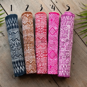 Handwoven Hmong Cotton Batik 14.5" Width, Sold by the 1 Yard, Hmong ...