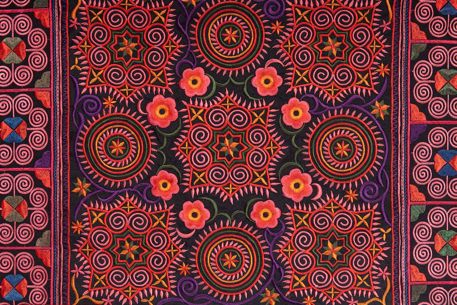 12x20 Red Throw Pillow Cases with Hmong Tribe Embroidery | Etsy