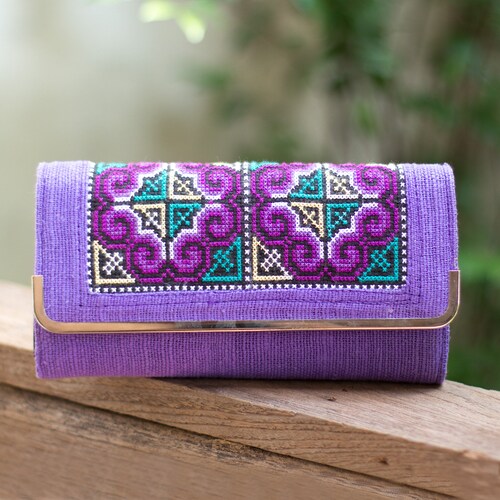 Ethnic Wallet for Women Hill Tribe Hmong Embroidered Purse - Etsy