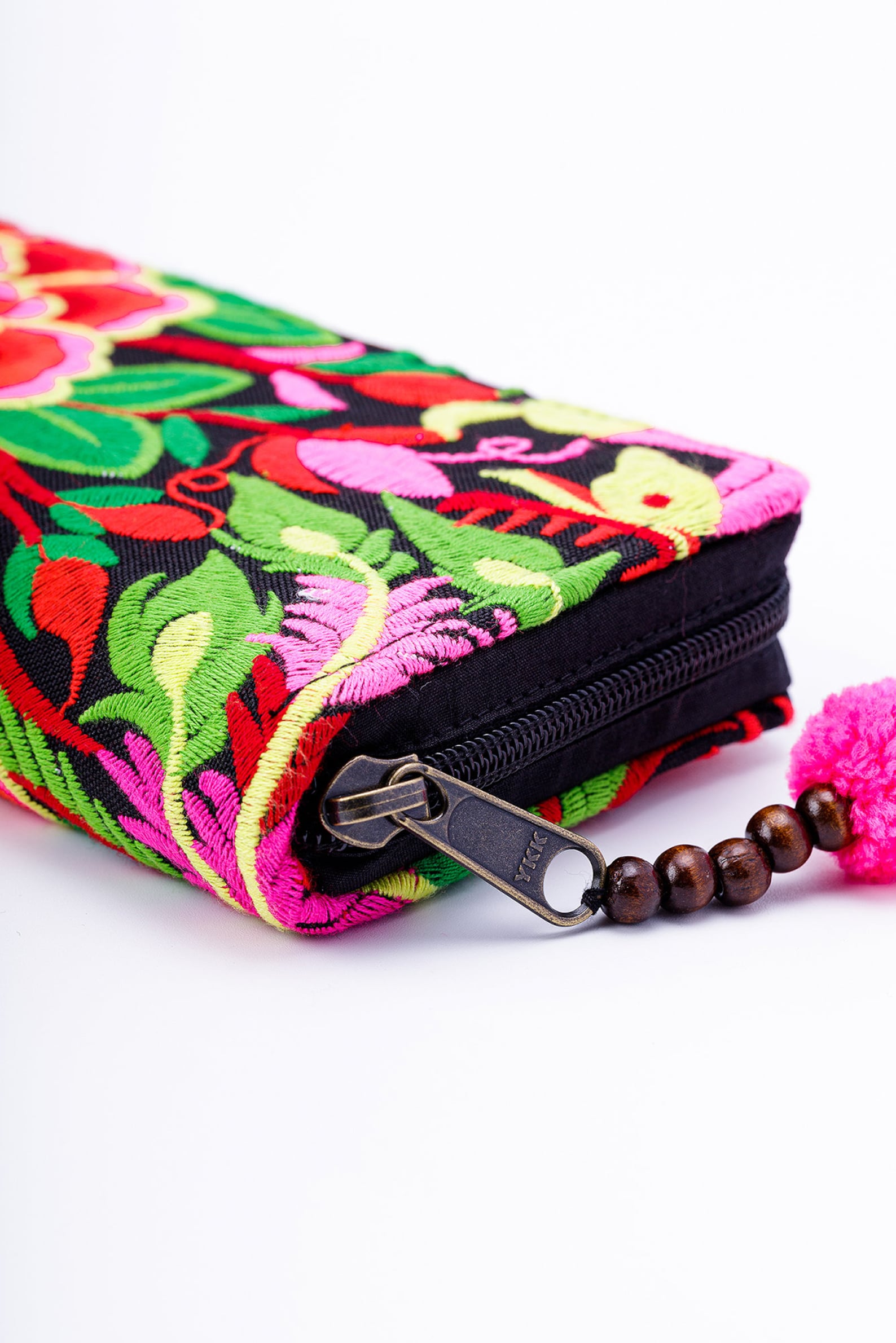 Unique Garden Embroidered Wallet Handmade by Hmong Tribe from | Etsy