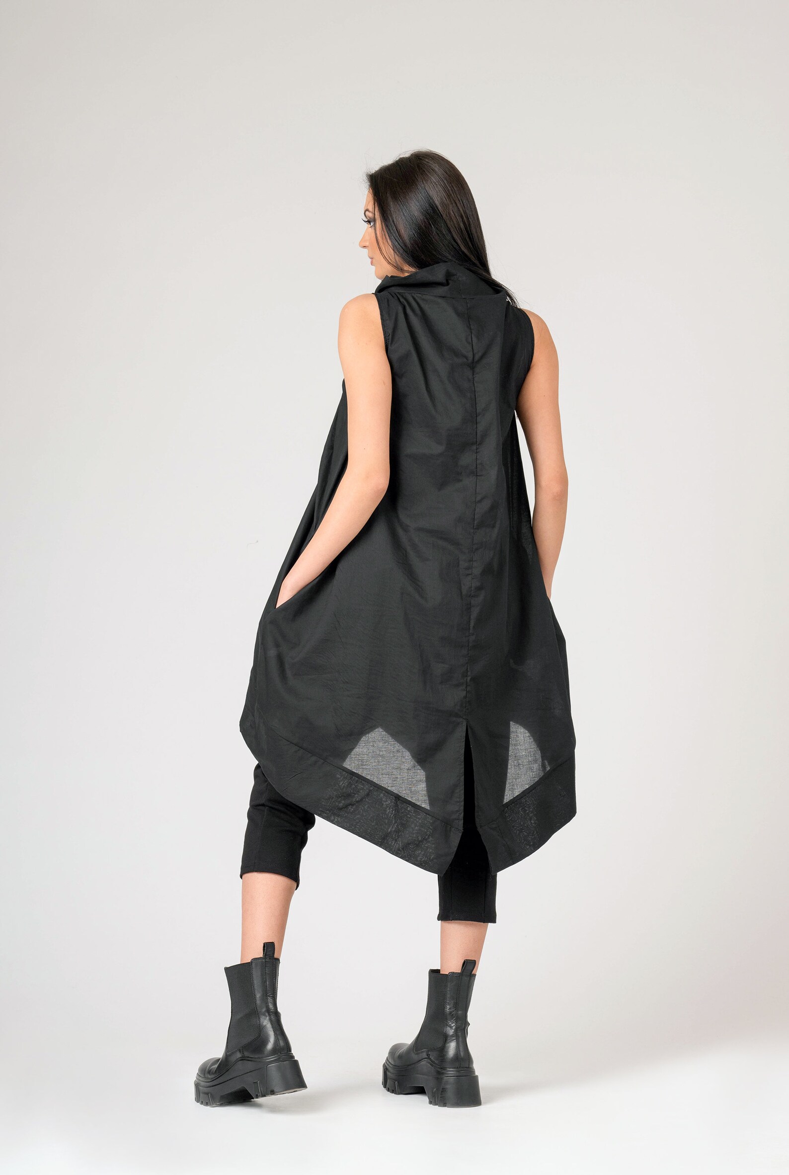 Mid Length Pants/ Creatch Pants Women Men/ Unisex Pants/ Boho - Etsy