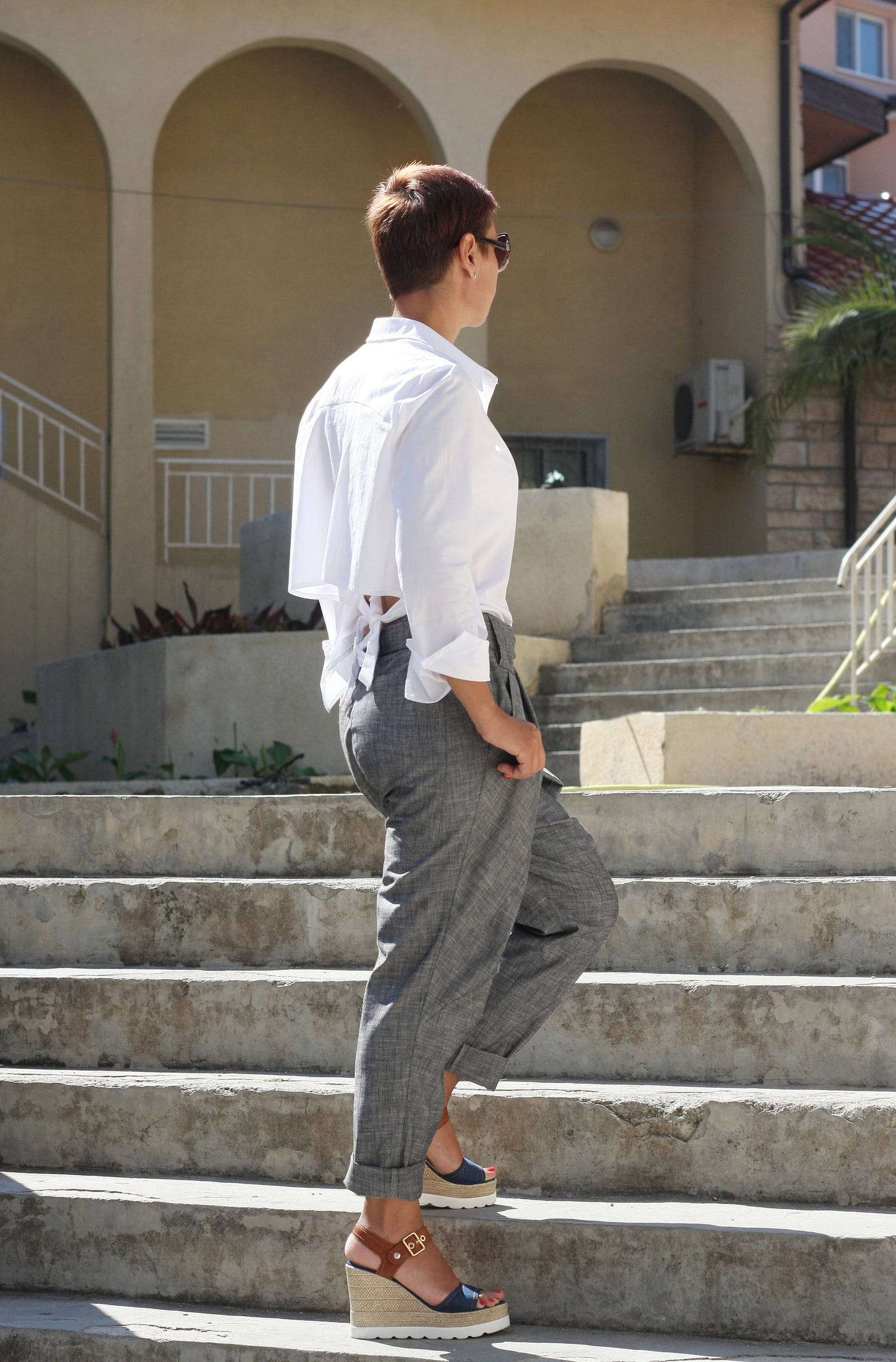 Wrap Linen Pants/ Soft Linen Pants/ Linen Trousers/ Summer | Etsy