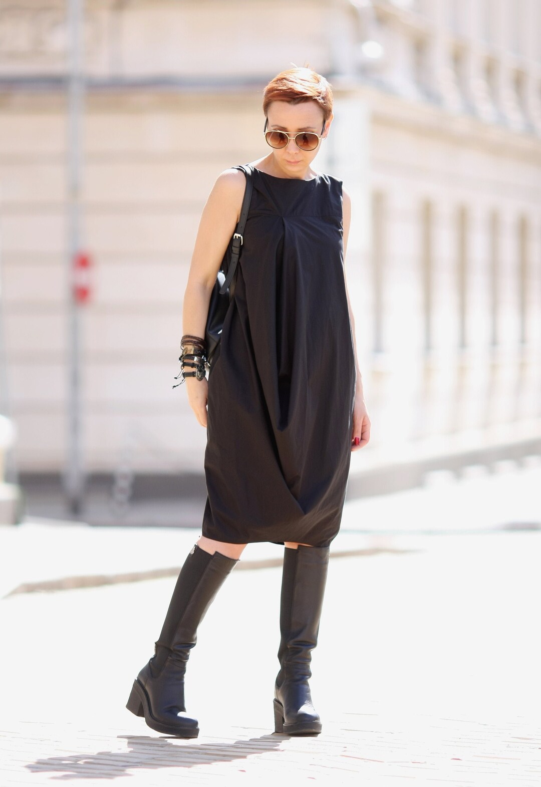 Sleeveless Cotton Dress Women's Cotton Dress Midi Cotton - Etsy