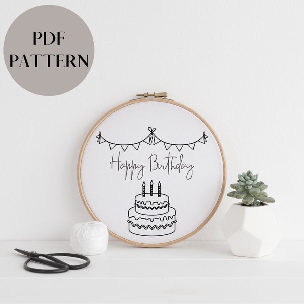 Cake Embroidery - Etsy