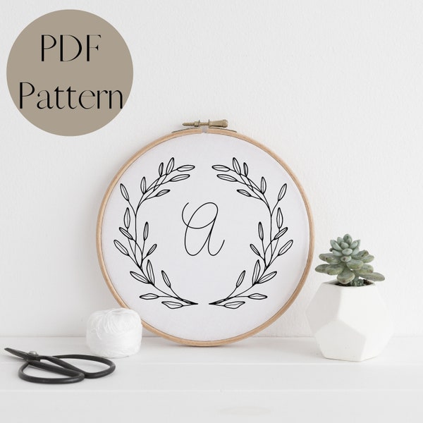 Punch Needle Alphabet Pattern - Etsy