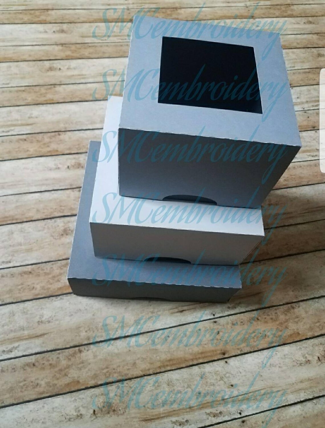 Box Template. Cut File. 7 Sizes. Box Made From 12x12 - Etsy