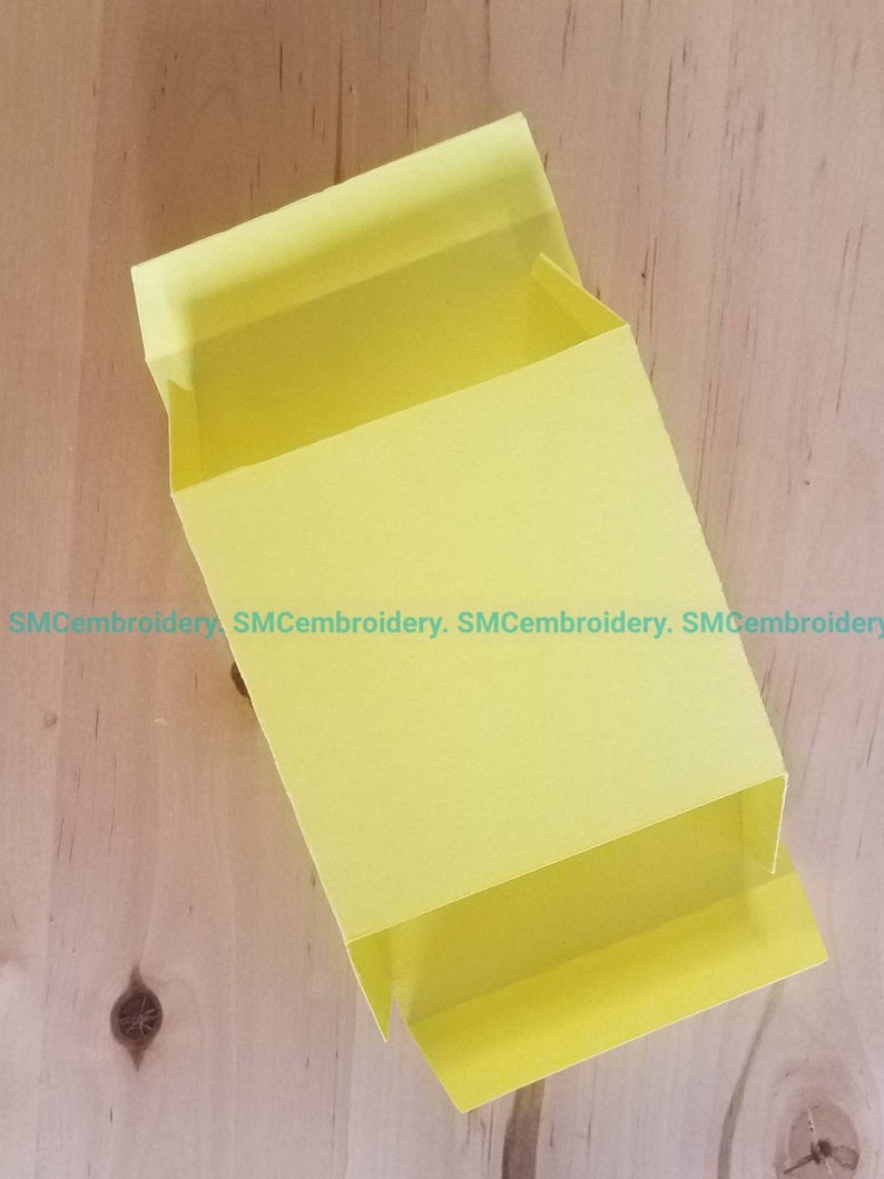 Box Template. 3x3x1inch Box Made From Cardstock. Gift Box. Diy - Etsy