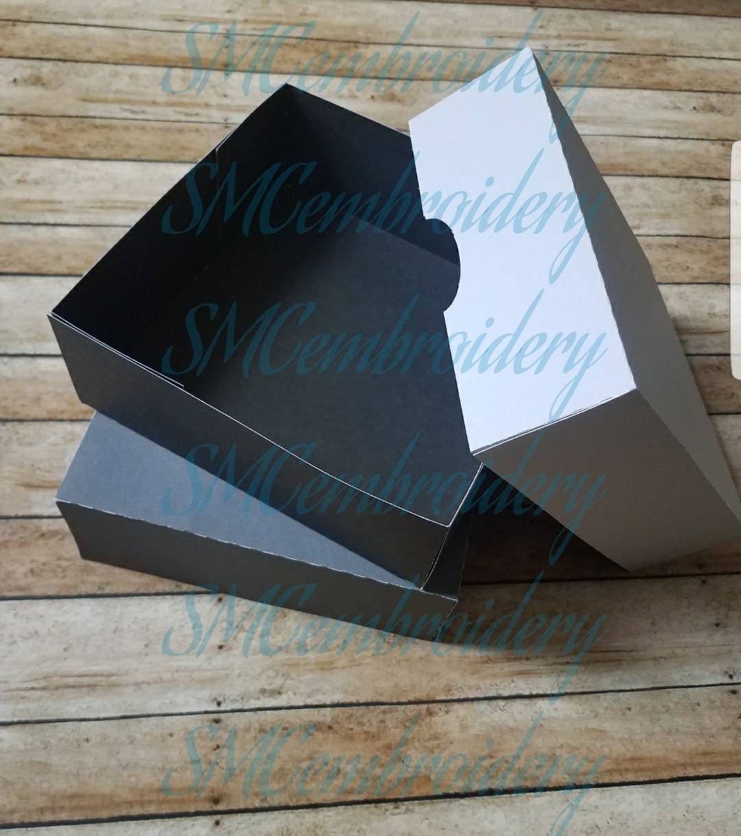 Box template. Cut file. 7 sizes. box made from 12x12 | Etsy