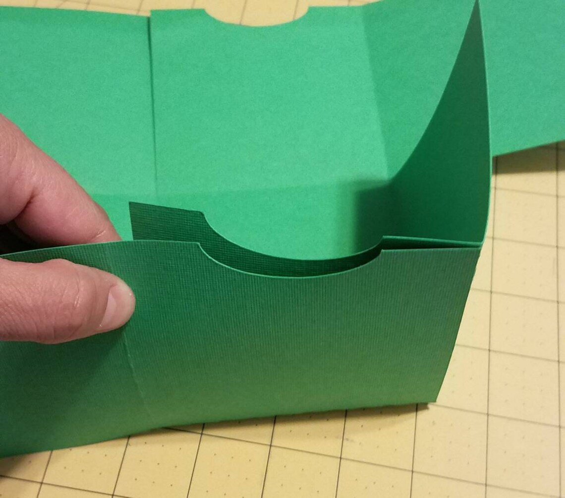 Box Template. Cut File. 9x9x1.5 Inches Box Made From 12x12 - Etsy