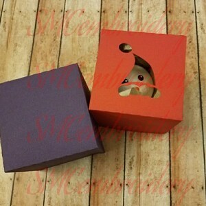 Box Template. Cut File. 7 Sizes. Box Made From 12x12 Cardstock. Diy Box ...