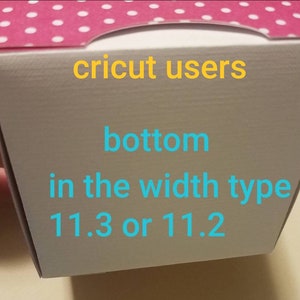 Box Template. 4x4x4 Box Made From 12x12 Cardstock. Gift Box. Diy Box ...