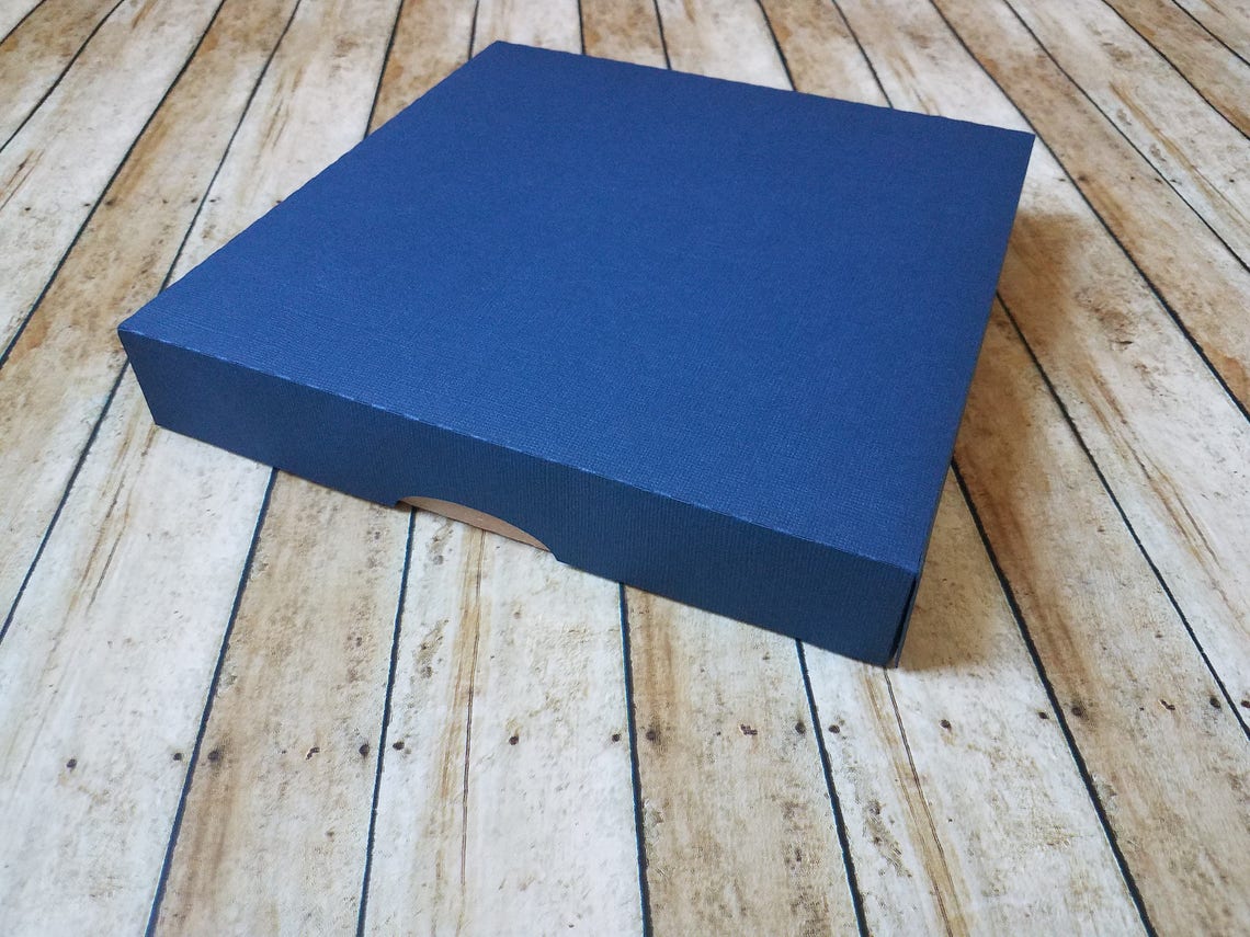 Box Template. Cut File. 9x9x1.5 Inches Box Made From 12x12 - Etsy