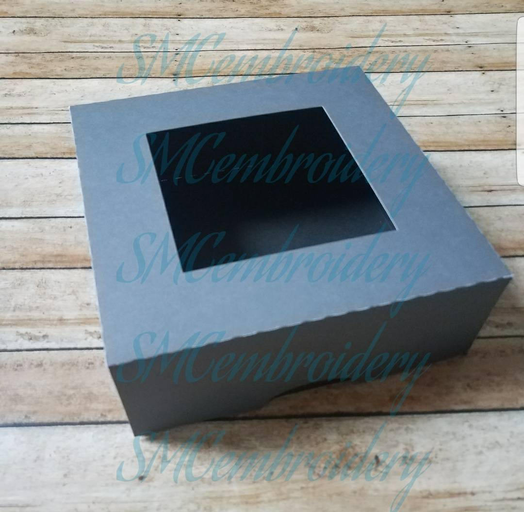 Box Template. Cut File.7x7x2.5 In. Box Made From 12x12 | Etsy