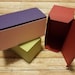 Box Template. 4x4x4 Box Made From 12x12 Cardstock. Gift Box. Diy Box ...