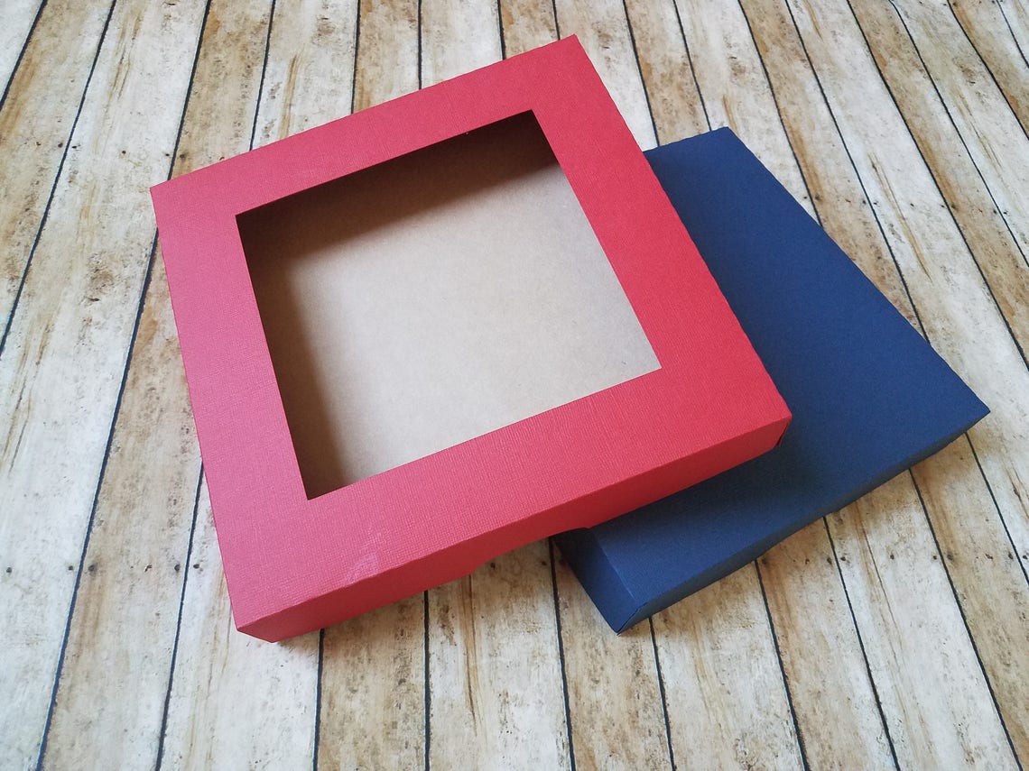 Box Template. Cut File. 9x9x1.5 Inches Box Made From 12x12 - Etsy