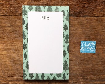 Pine Tree Notepad - Etsy