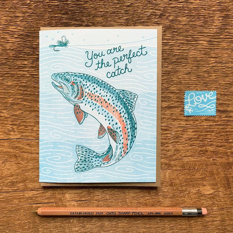 Fishing Cards - Etsy