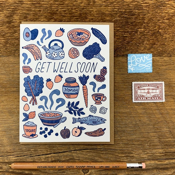 Get Well Card - Etsy