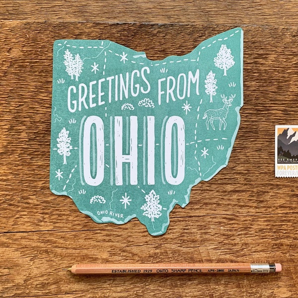 Ohio Postcards - Etsy