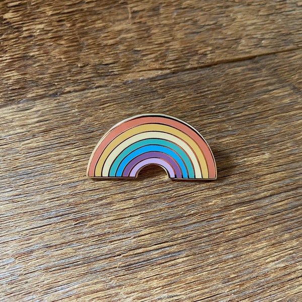 Rainbow Pins - Etsy