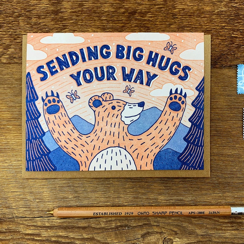 Sending a Hug - Etsy