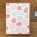 Happy Clam, Love Card, You Make Me Happy as A Clam, Single Letterpress ...