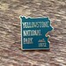 Yellowstone National Park Enamel Pin National Park Pin | Etsy