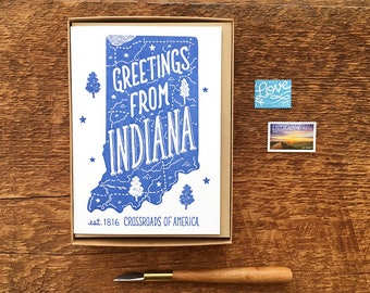 Vermont Greeting Card Greetings From Vermont Boxed Set of | Etsy