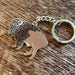 Bison Enamel Keychain Buffalo Keychain Explore Keychain | Etsy