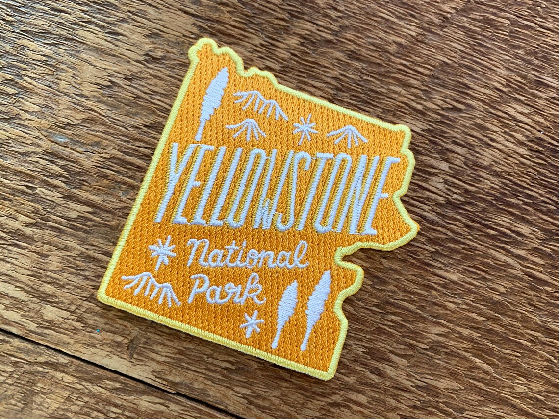 Yellowstone Patch Yellowstone National Park Patch Single | Etsy