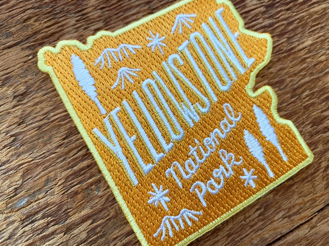 Yellowstone Patch Yellowstone National Park Patch Single | Etsy