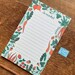 Veggie Notepad Vegetables and Fruits 5.5 X 8.5 to Market Pad - Etsy