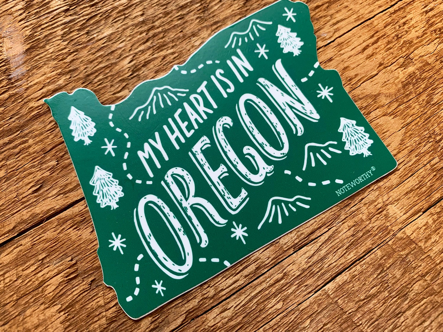 Oregon Sticker Oregon State Sticker Bumper Sticker Single - Etsy