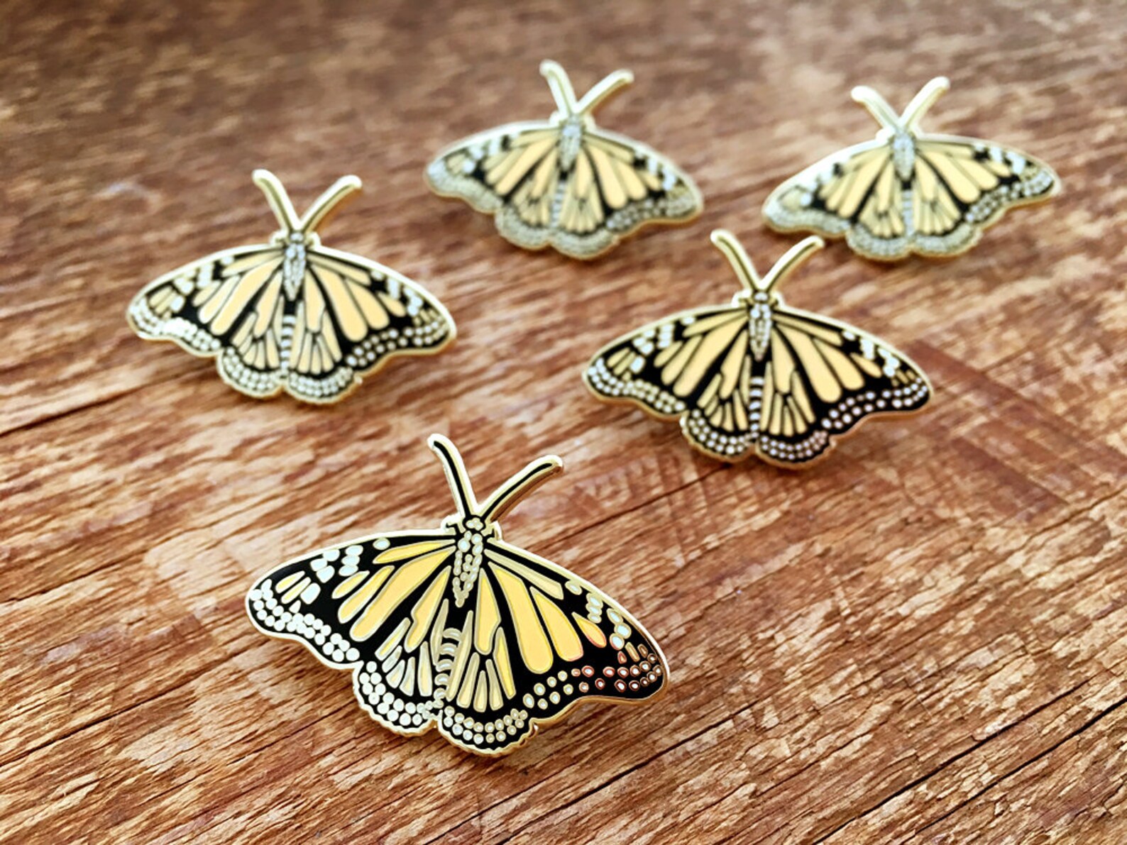 Monarch Enamel Pin Monarch Butterfly Enamel Pin Single Hard - Etsy