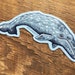 Gray Whale Sticker Whale Sticker Outdoor Sticker Single Die - Etsy