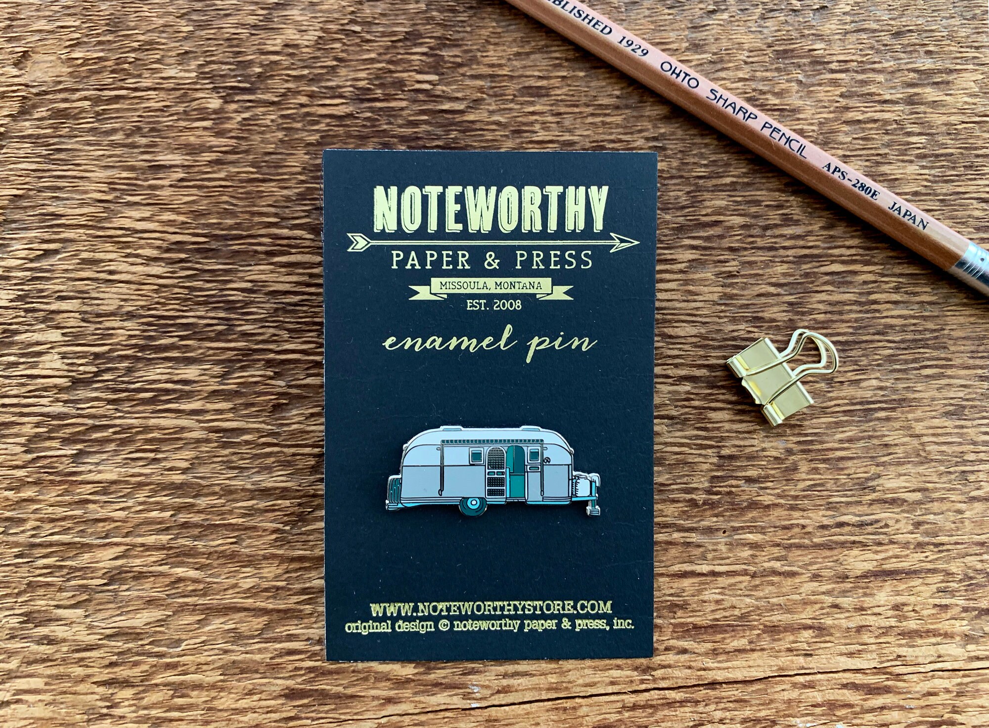 Silver Camper Enamel Pin Explore Pin Single Hard Enamel Pin | Etsy